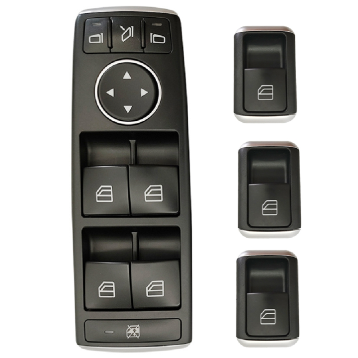 Car Electric Window Control Panel Kit with Folding Switch for Mercedes ...