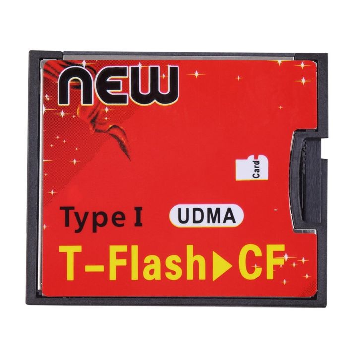 T-Flash to CF Type 1 compact flash memory card UDMA adapter 512MB ...