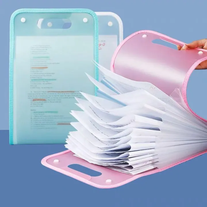 File Organizer Desk File Folder Document Paper Organizer Storage Holder ...