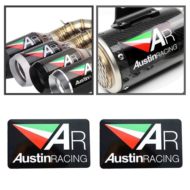 Yoshimura Muffler Decal Heat Resistant 3D Aluminium Akrapovic Emblem ...