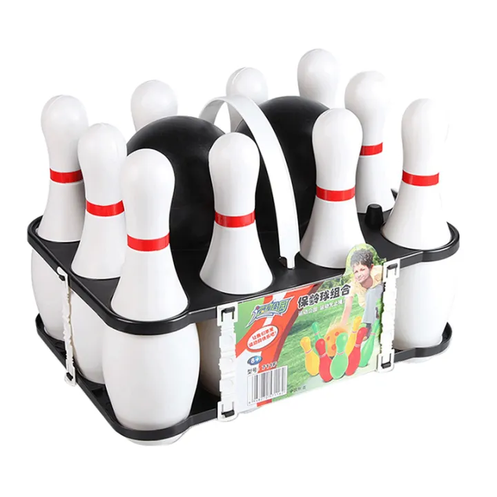 3 Set Bowling Set for Kids & Adults 6 Ball with 10 Pins for Family Kids ...