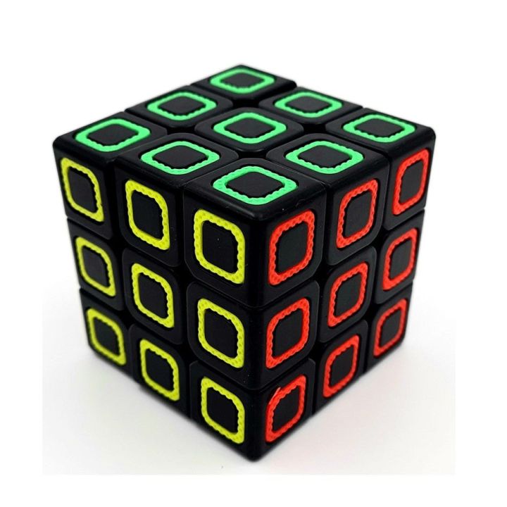 Black Speed Rubik Cube 3x3x3 (Stickerless) | Daraz.lk