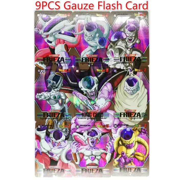 【VA VA VOOM】9pcs/set Dragon Z Super Saiyan Barcode Heroes Battle Ultra ...