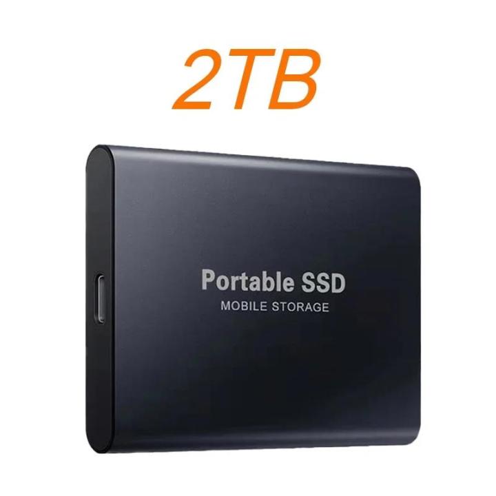 Portable SSD 4TB High Speed External Hard Drive USB 3.1 Type-C ...