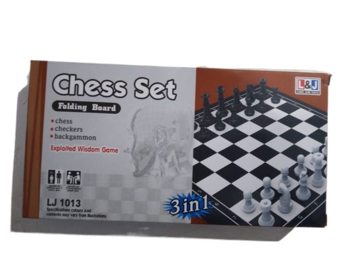 3 in 1 Magnetic Chess Board | Daraz.lk