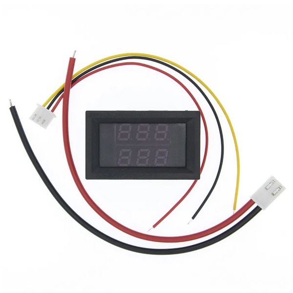 DC 0-100V 10A Digital Voltmeter Ammeter Dual Display Voltage Detector Current Meter Panel Amp ...