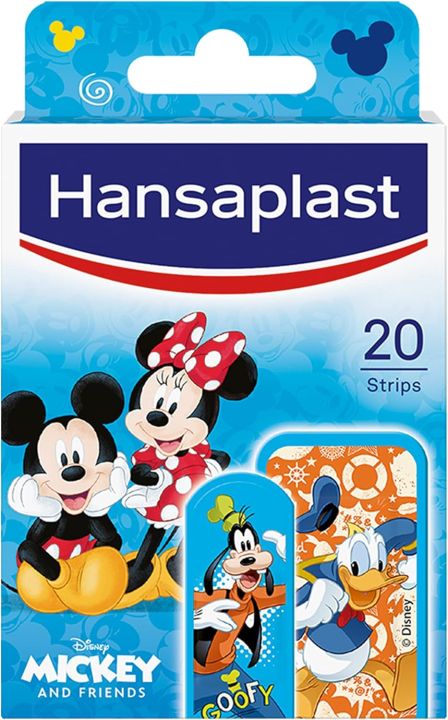 Hansaplast Disney Mickey & Friends Wound Plasters | Kids plasters I ...