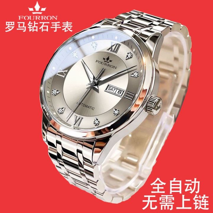 2025 Fully Automatic Mechanical Watch Dual Calendar Luminous Original ...