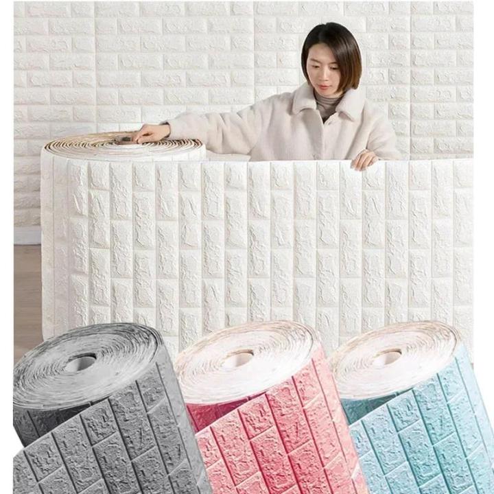 Wallpaper Bedroom Tile Wall 10/5/31/M3D Self Adhesive Wallpaper Sticker ...