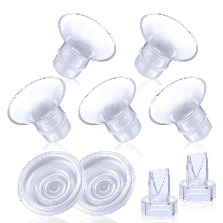 Radiant Food-grade Silicone Nipple Adapters Universal Breast Pump ...