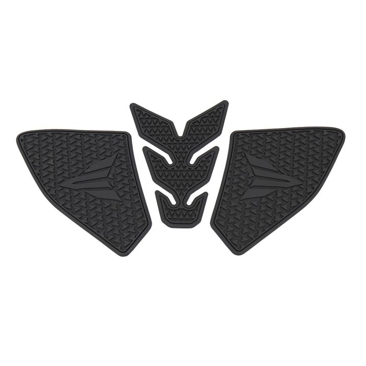 6x Motorcycle Non-Slip Side Fuel Tank Pad Stickers Waterproof Rubber ...