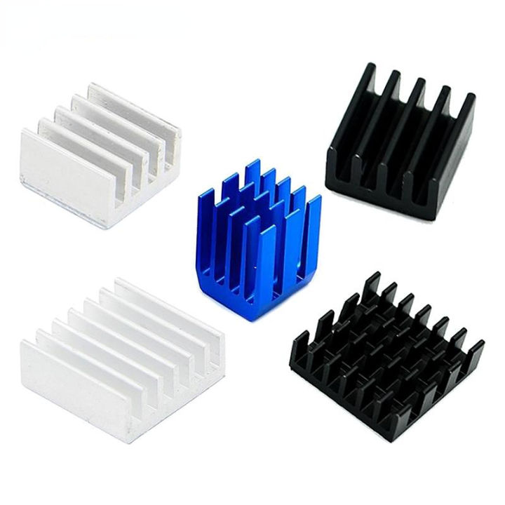 5PCS 3D Printer For Raspberry Pi Heat Sink A4988 chip Aluminum Heatsink ...