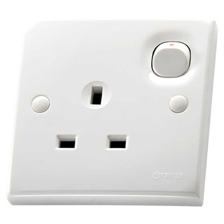 Orange 13A Switched Socket Outlet 13A/250V | Daraz.lk