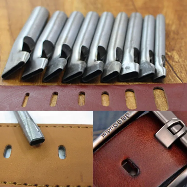 8mm*6mm Tools DIY Leather Craft Rectangle Punch Hole Tools More Models ...