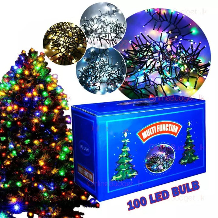 100 LED Multicolor Home Decoration Light (25Feet Length) | Daraz.lk