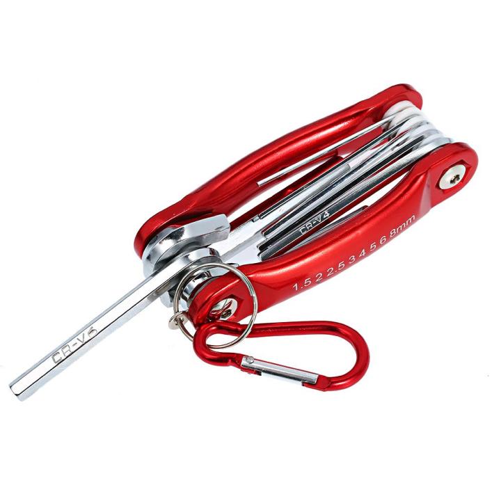 KOGEEK 8-in-1 Portable Allen Wrench Set Folding Hex Keys Metal Internal ...