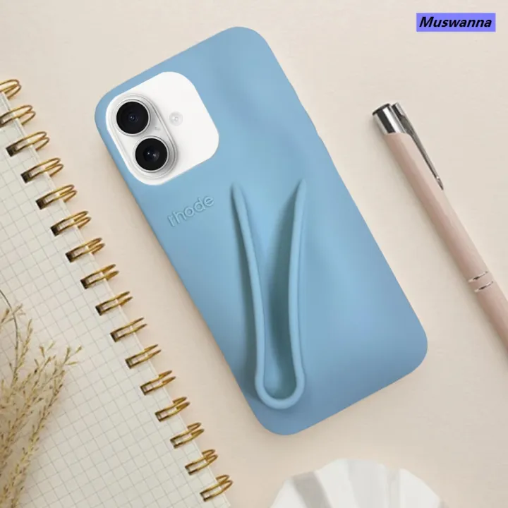 Muswanna New Rhode DIY Lipstick Lip Holder Soft Silicone Case for ...