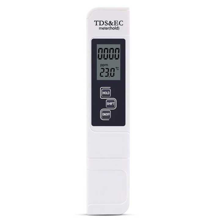 【Tech-savvy】 iFlashDeal TDS/EC Meter Conductivity pen EC TDS Pen Tester ...