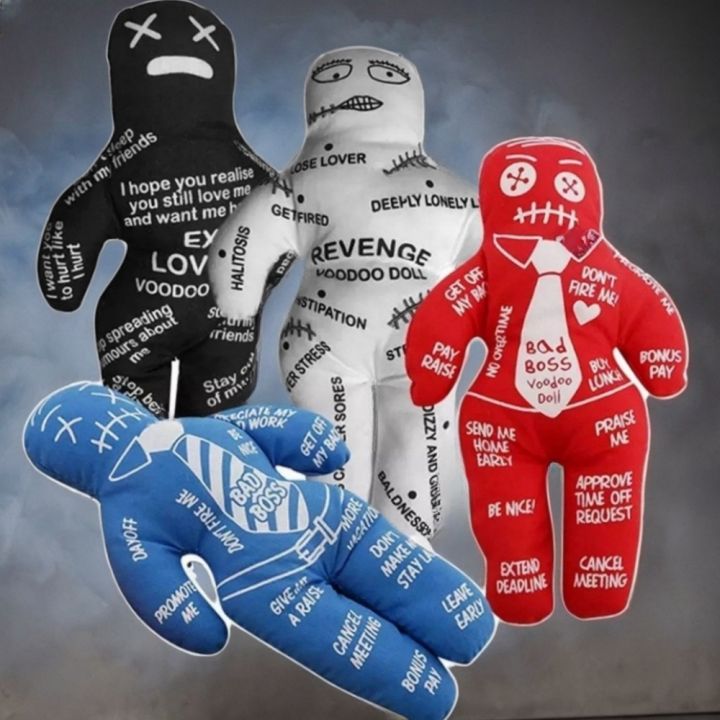 Bad Boss Ghost Doll Revenge Voodoo Doll Relieve Stress Horror Doll for ...