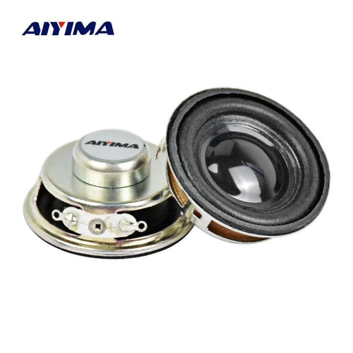 AIYIMA 2Pcs 1.5 Inch Mini Portable Speakers 40MM 4 Ohm 3W Full Range ...