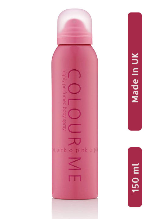 Colour Me Pink Highly Perfumed Body Spray 150ml | Daraz.lk