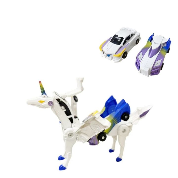 New Winged Pegasus Car Transforms Into Unicorn Toy Inertial Sliding ...