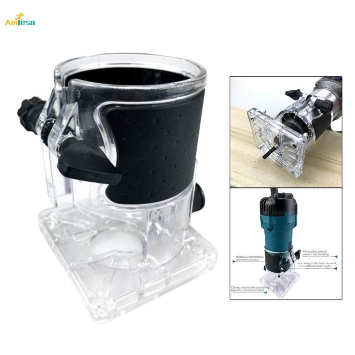 Woodworking Trimmer Router Base Electric Trimming Machine Transparent ...