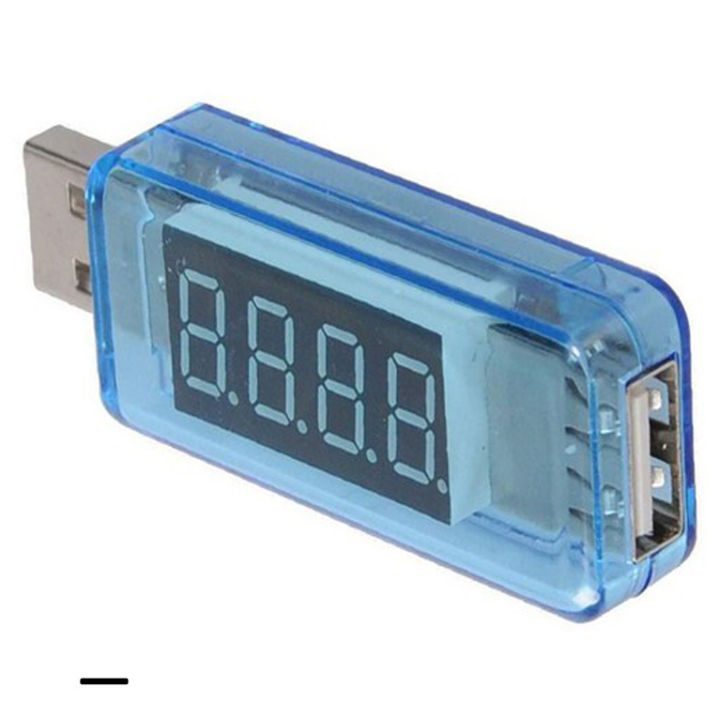 USB Charger Tester USB Voltage Tester Dual Display Voltmeter Ammeter ...