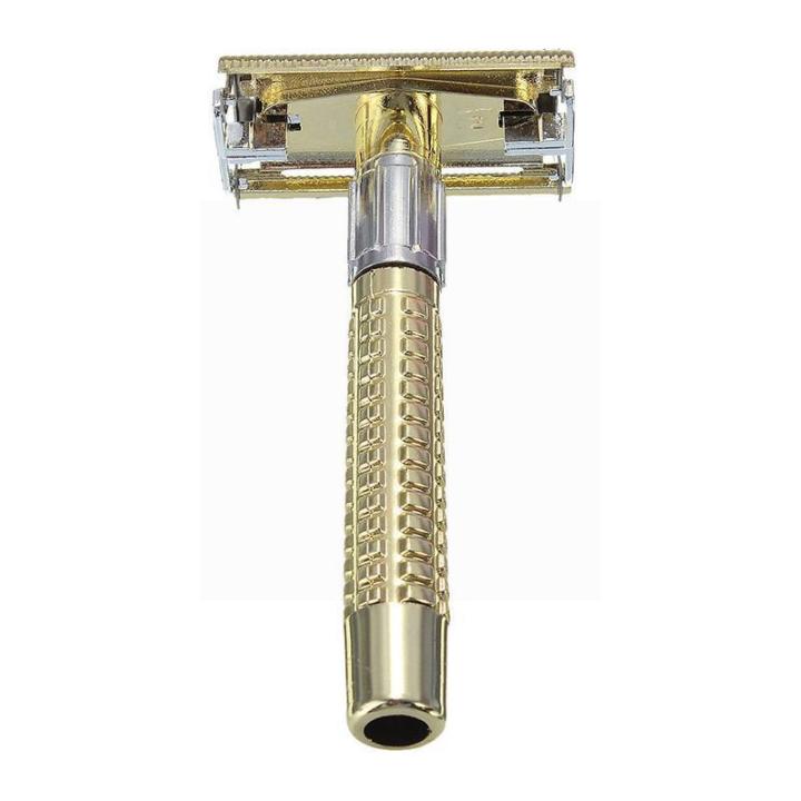 【New release】Classic Double Edge Steel Hair Blade Shaver Tool Shaving ...