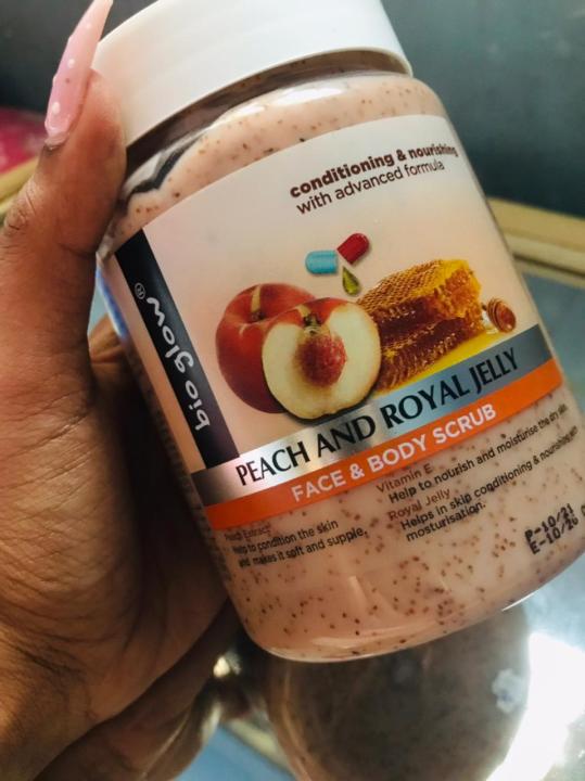 Peach and Royal Jelly Face & Body Scrub | Daraz.lk