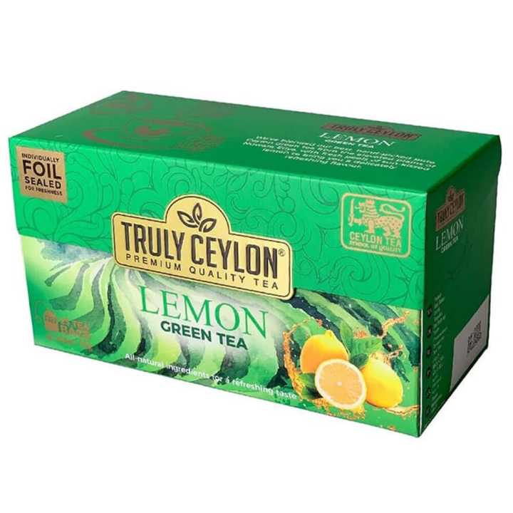 Premium Ceylon Lemon Green Tea (25 Envelopes) | Daraz.lk