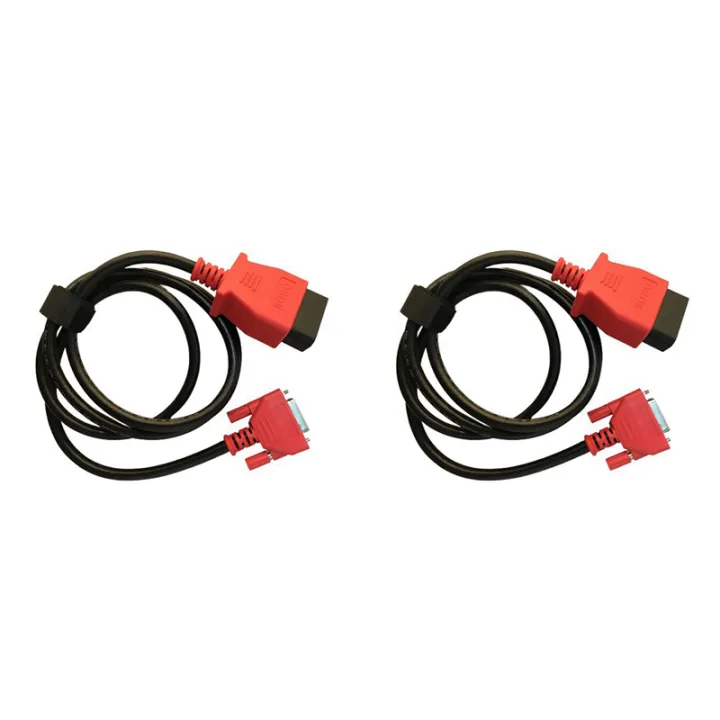 2X OBD Cable 16Pin Main Test Cable DB26 Female Connector for MaxiFlash ...