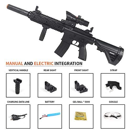 2022 M416 Water Gel Beads gun toy Blaster Rifle Electric Toy Gel Splat ...