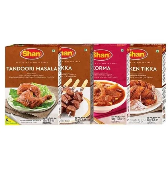 Shan Masala Value Pack - 50g x 4 | Shan Masala | Shan Products | Shan ...