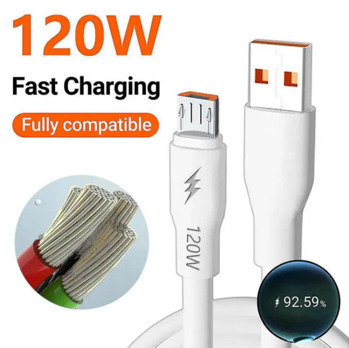 5A Micro USB Cable: Power Up Your Devices in a Flash | Daraz.lk