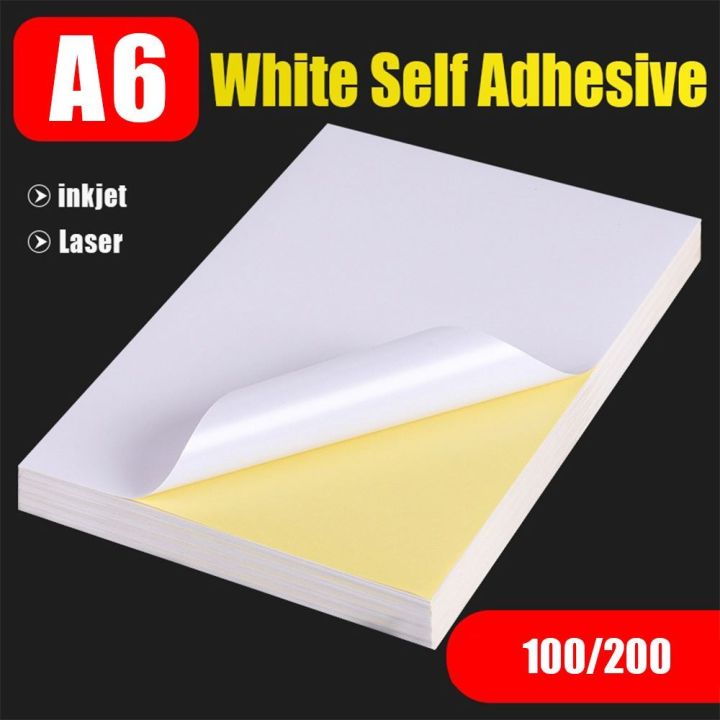Sticker Papers 50 / 100 /200 piece Size : A6 Shipping Labels /Packaging ...