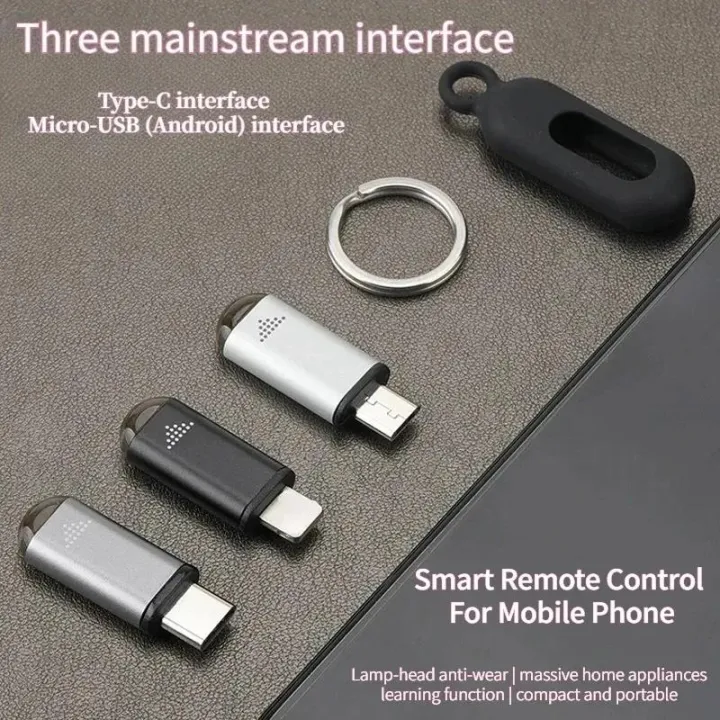 Smartphone Remote Control IR Blasters Type C Universal Smart Infrared ...