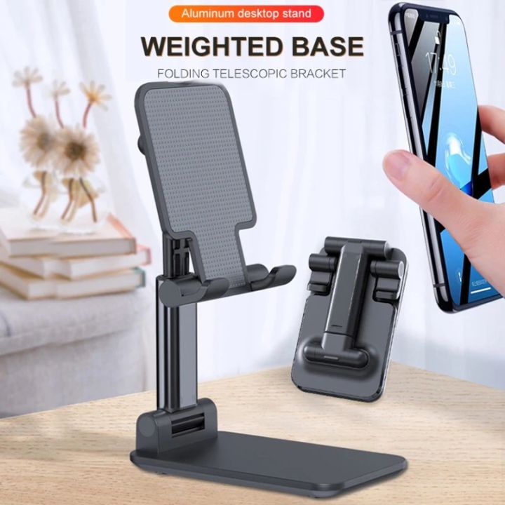 Metal Body Mobile Phone Stand for Office Desk/Cabin/Computer Table/Bed ...
