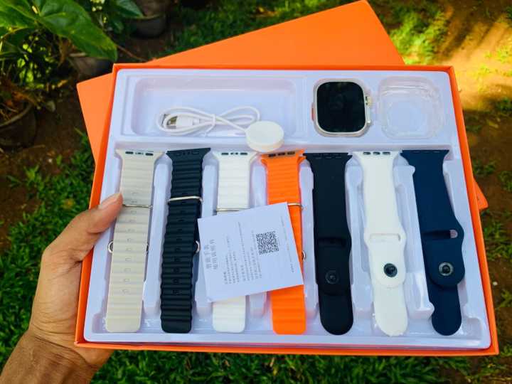 7 Watch Straps New S200 Ultra Smartwatch 2.2HD Amoled Screen ECG ...