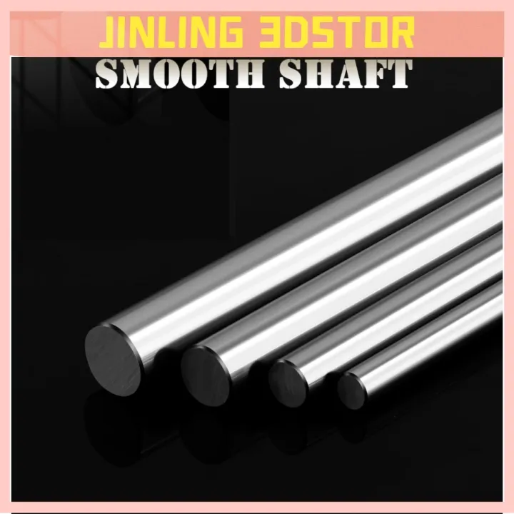 3D Printer Parts Smooth Shaft Rod Optical Axis Multiple Length Option ...