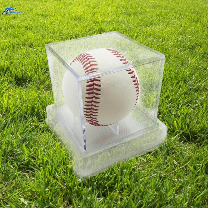Clear Baseball Box Baseball Holder for Official Size Collectibles Ball ...