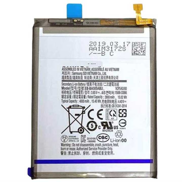 Samsung Galaxy A30 Battery Replacement SAMSUNG EB-BA505ABN Replacement ...