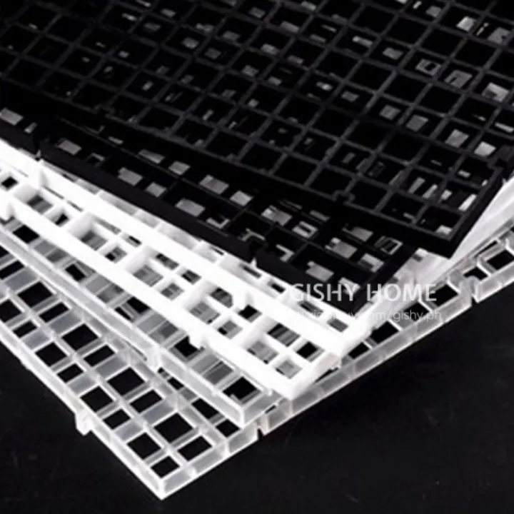 GISHY-Aquarium Fish Tank Divider Plastic Egg Crate Aquarium Filter ...