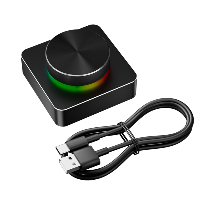 USB+ Bluetooth+ Wireless Multimedia Volume Control Knob for PC Computer ...