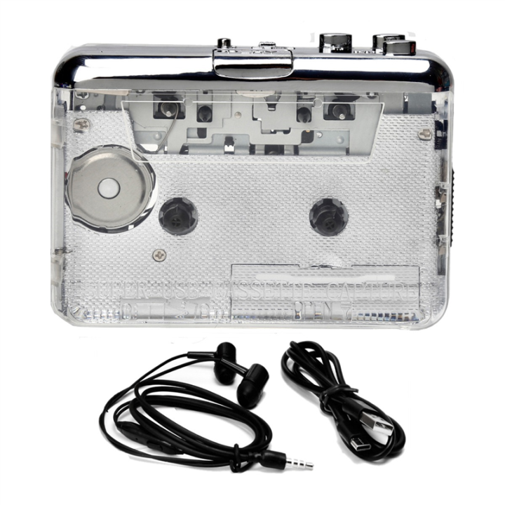 1Set USB Cassette Capture Radio Player Cassette to MP3/CD Type-C ...