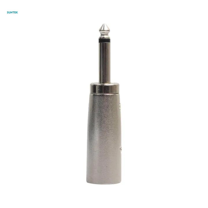 10X XLR 3-pin Male to 1/4-Inch Male Socket Audio Adapter Converter ...