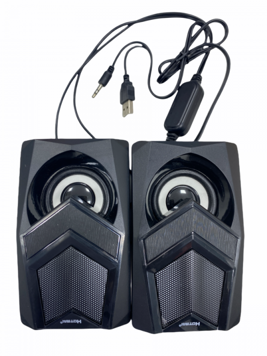 HT-120LED Double Wired Multimedia Speaker 2.0 | Daraz.lk