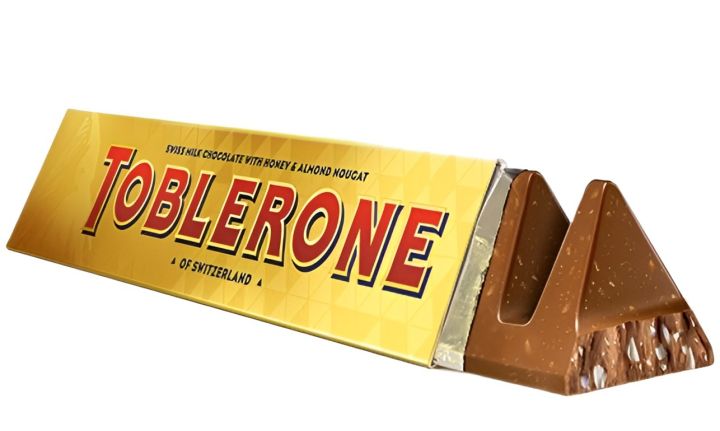 TOBLERONE Chocolate Honey & Almond Nougat 100g Triangle Pack - Posh ...