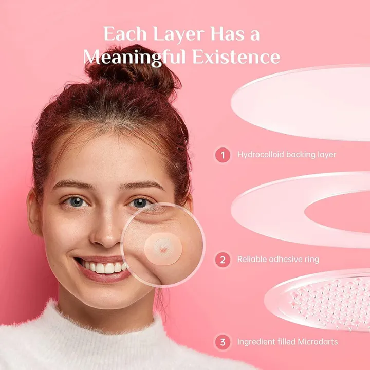 Stickers Microneedles Anti Acne Pimple Removal Soothing Skin Face ...