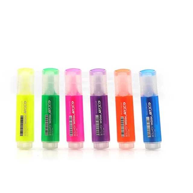 Highlighter Gixin Mix Colour 12pcs | Daraz.lk